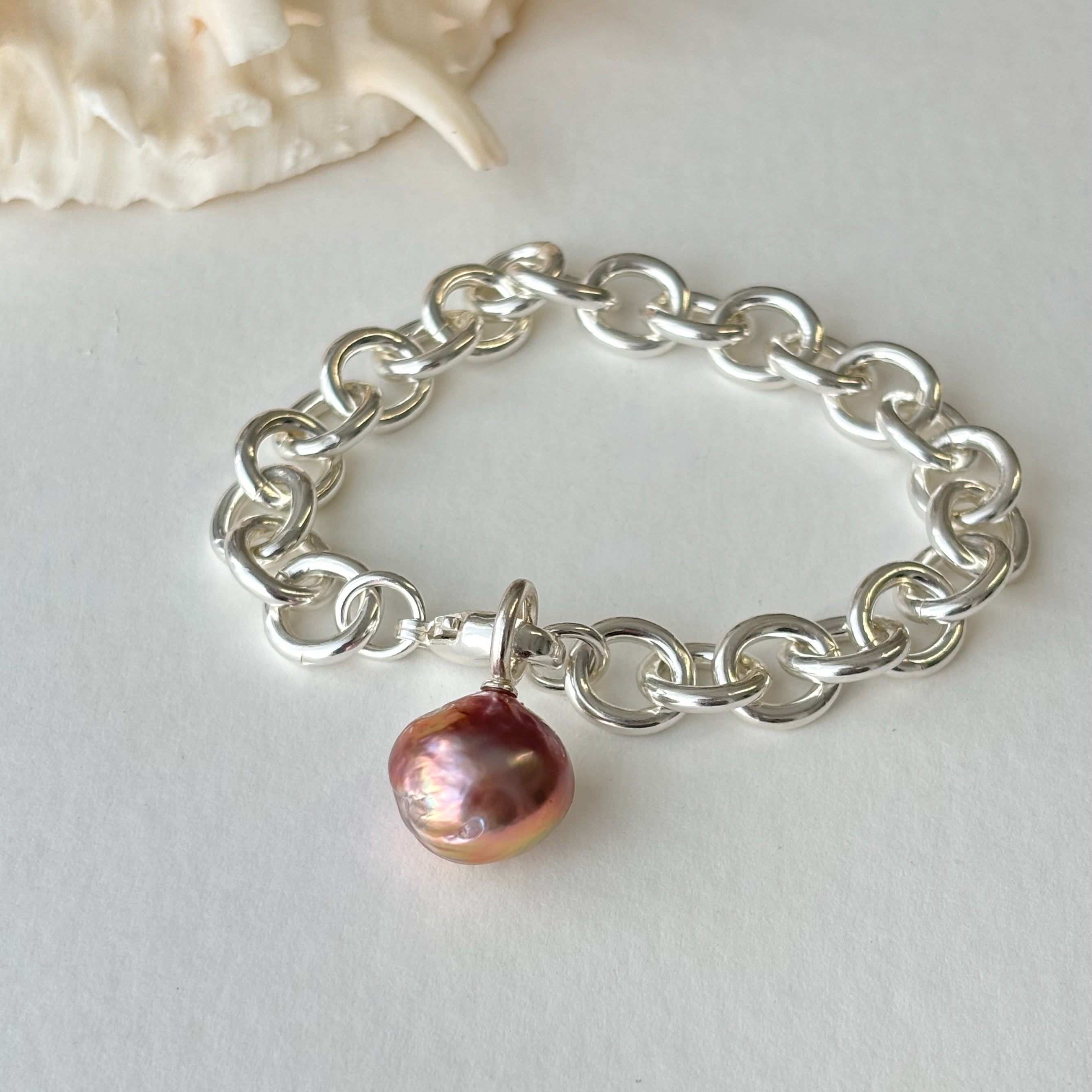 GIANT Japan Kasumi pearl on sterling silver bail– Kojima Pearl