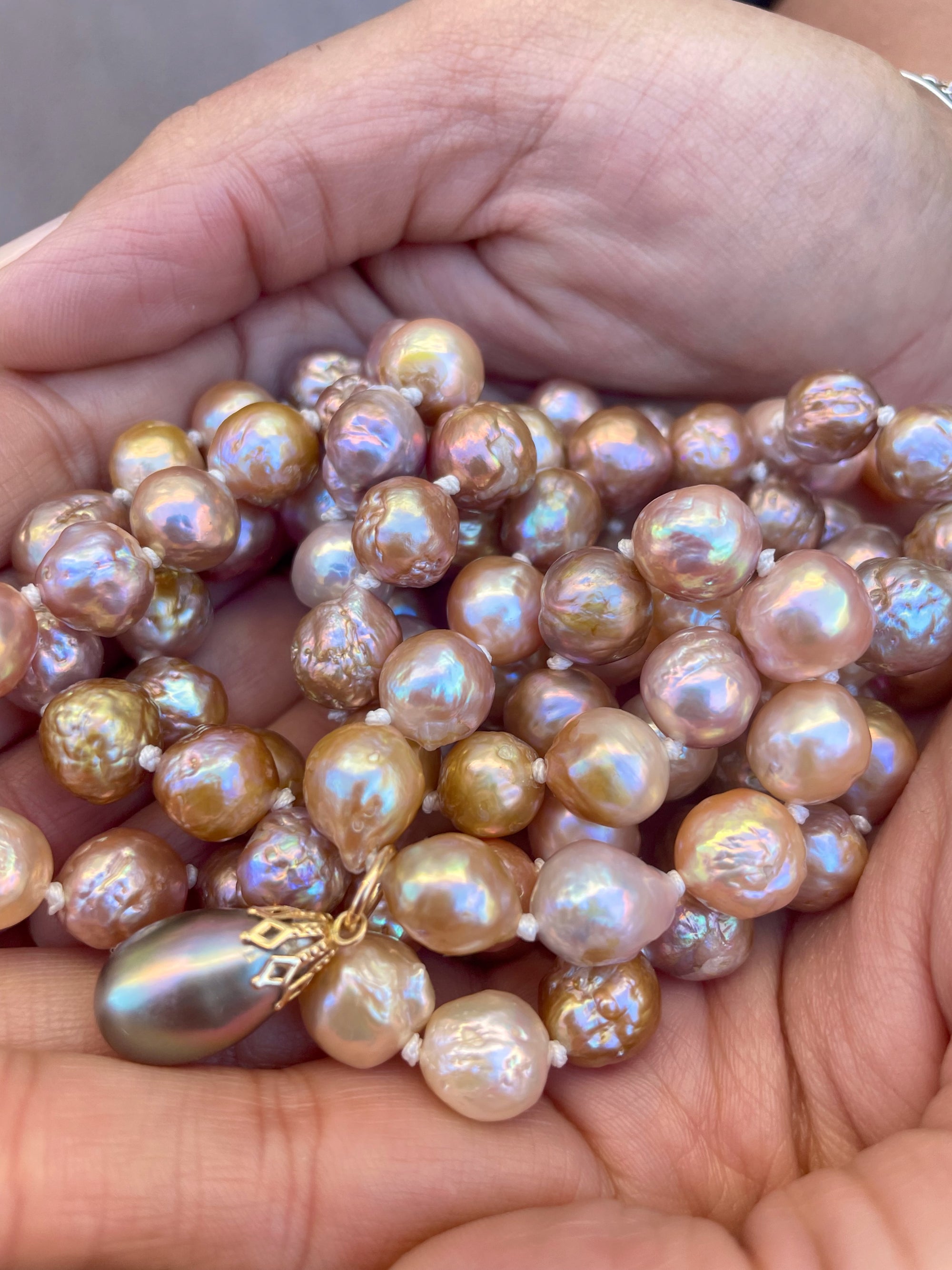 108 Japan Kasumi pearls "mala" necklace – Kojima Pearl